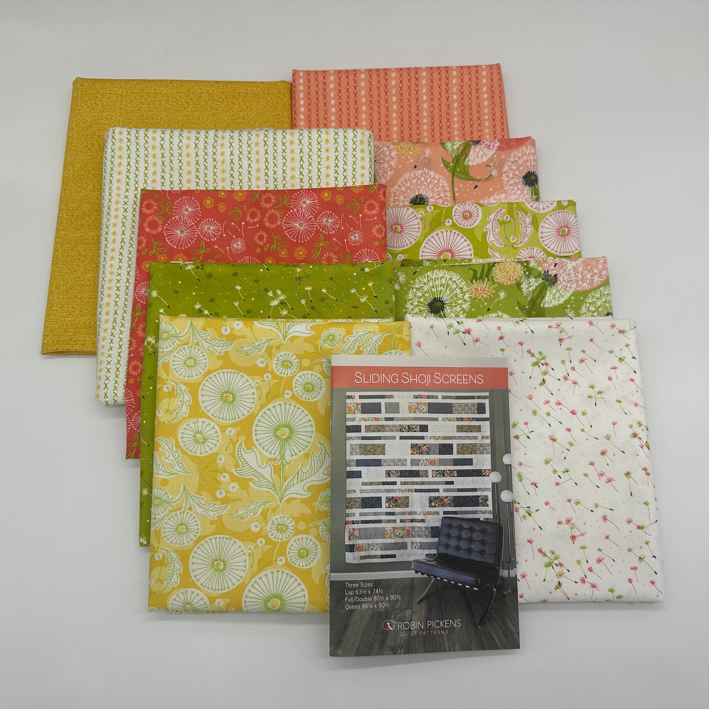 Sliding Shoji Screens Spring Quilt Kit Featuring Dandi Duo - Etsy