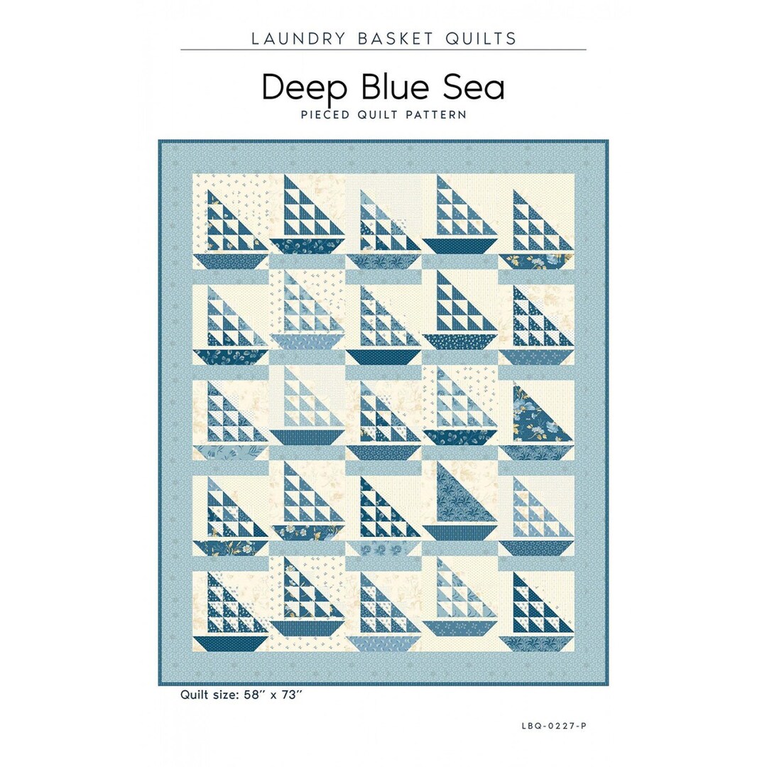 Deep Blue Sea Laundry Basket Quilts - Etsy