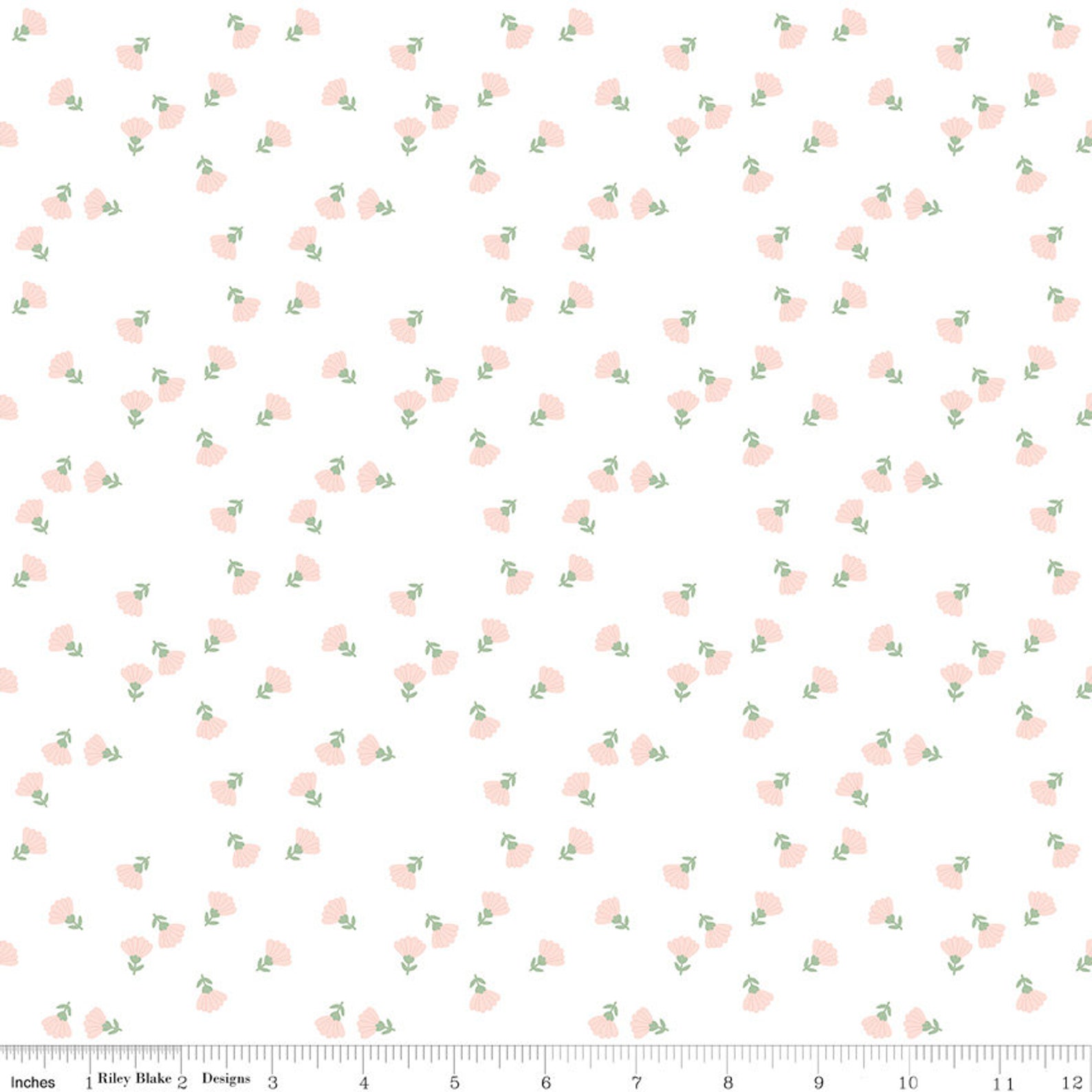 Hibiscus | Ditzy Floral White - Etsy