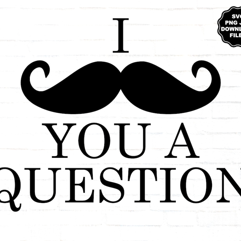 Mustache Shirt Design - Etsy