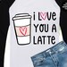 I Love You A Latte SVG, Fall Latte Cup, Coffee SVG, Latte Mom, Coffee ...