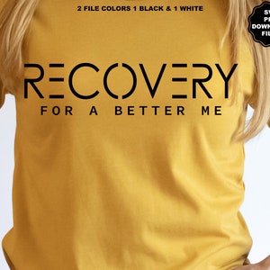 Recovery SVG, Recovery PNG, Recovery Addiction, Clean and Sober, Self ...