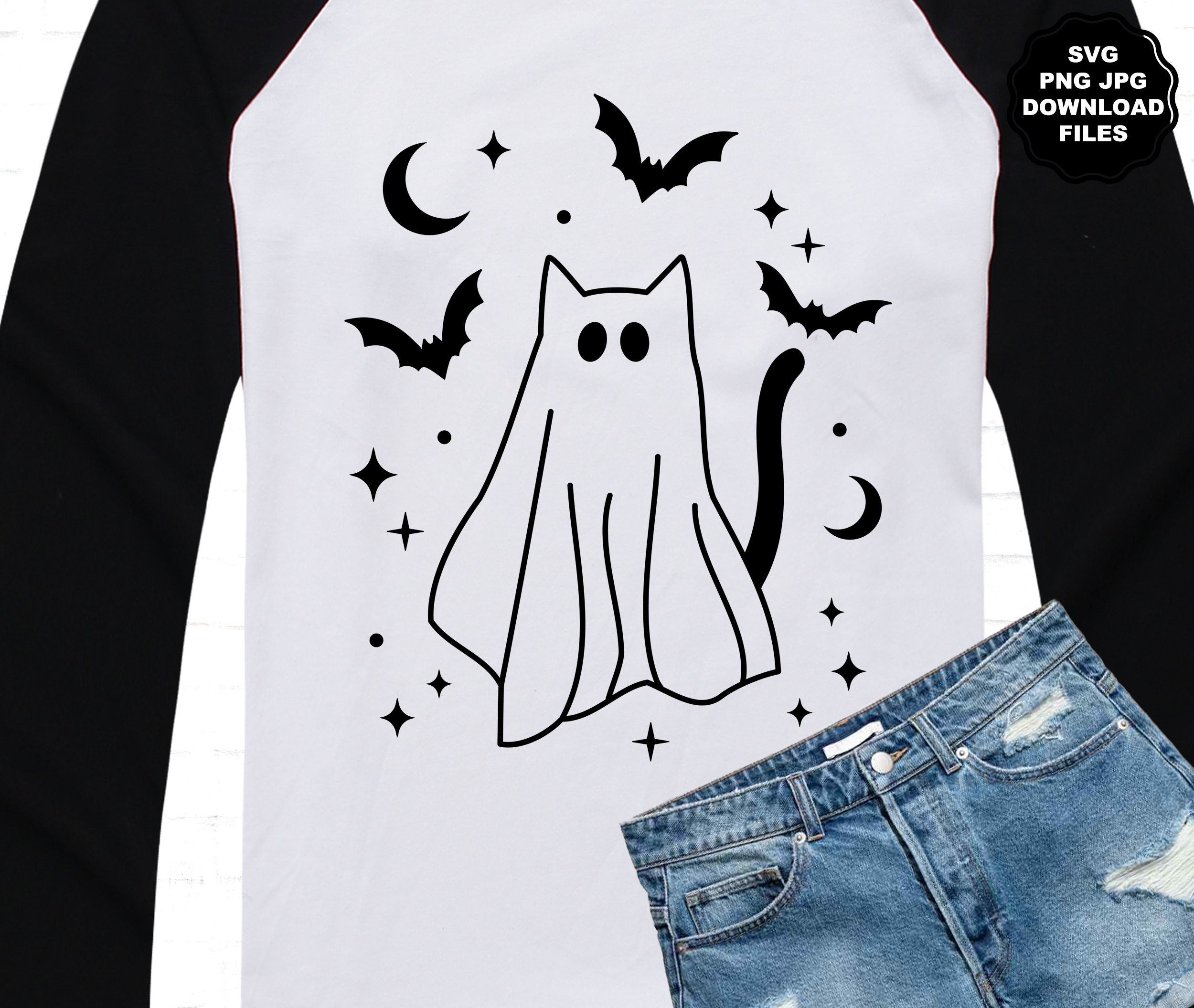 Ghost Cat SVG Ghost SVG Cat Ghost SVG Ghost Cat Clipart - Etsy