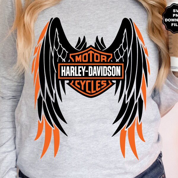 Motorcycle With Angel Wings - Etsy