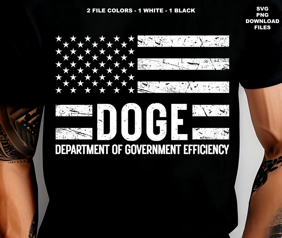 Doge SVG, Doge PNG, Trump, Elon Musk, Department of Government ...