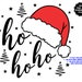 Ho Ho Ho Santa Hat SVG, Ho Ho Ho SVG, Santa Hat SVG, Ho Ho Ho Christmas ...