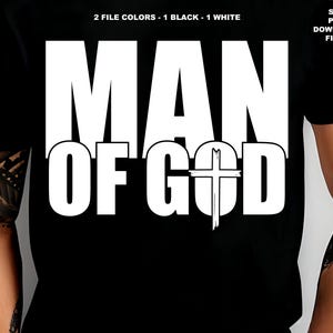 Man of God SVG, Man of God PNG, Man of Faith, Husband of Faith, Pastor ...