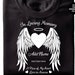 In Loving Memory Angel Wings SVG Angel Wings Heart Halo Heaven Add Name ...