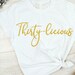 Thirty-licious SVG, Add Name, 30th Birthday Celebration, Birthday T ...