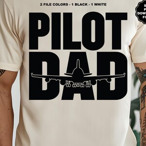 Pilot Dad SVG, Pilot Dad PNG, Dad SVG, Dad Png, Father's Day Svg ...