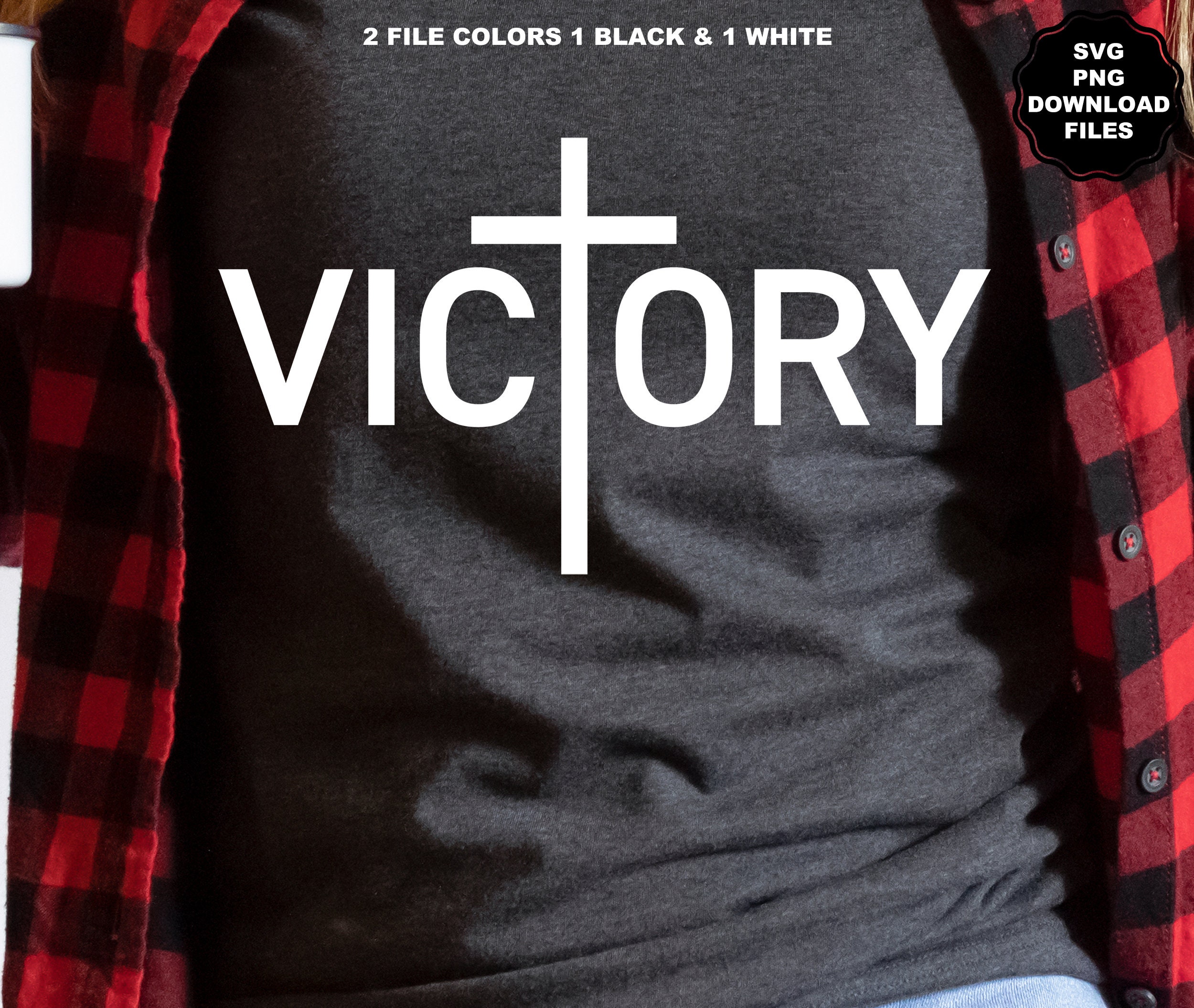 Victory SVG, Victory PNG, Cross, Redeemed, Good Friday, Crucifixion ...