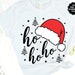 Ho Ho Ho Santa Hat SVG, Ho Ho Ho SVG, Santa Hat SVG, Ho Ho Ho Christmas ...