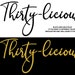 Thirty-licious SVG, Add Name, 30th Birthday Celebration, Birthday T ...