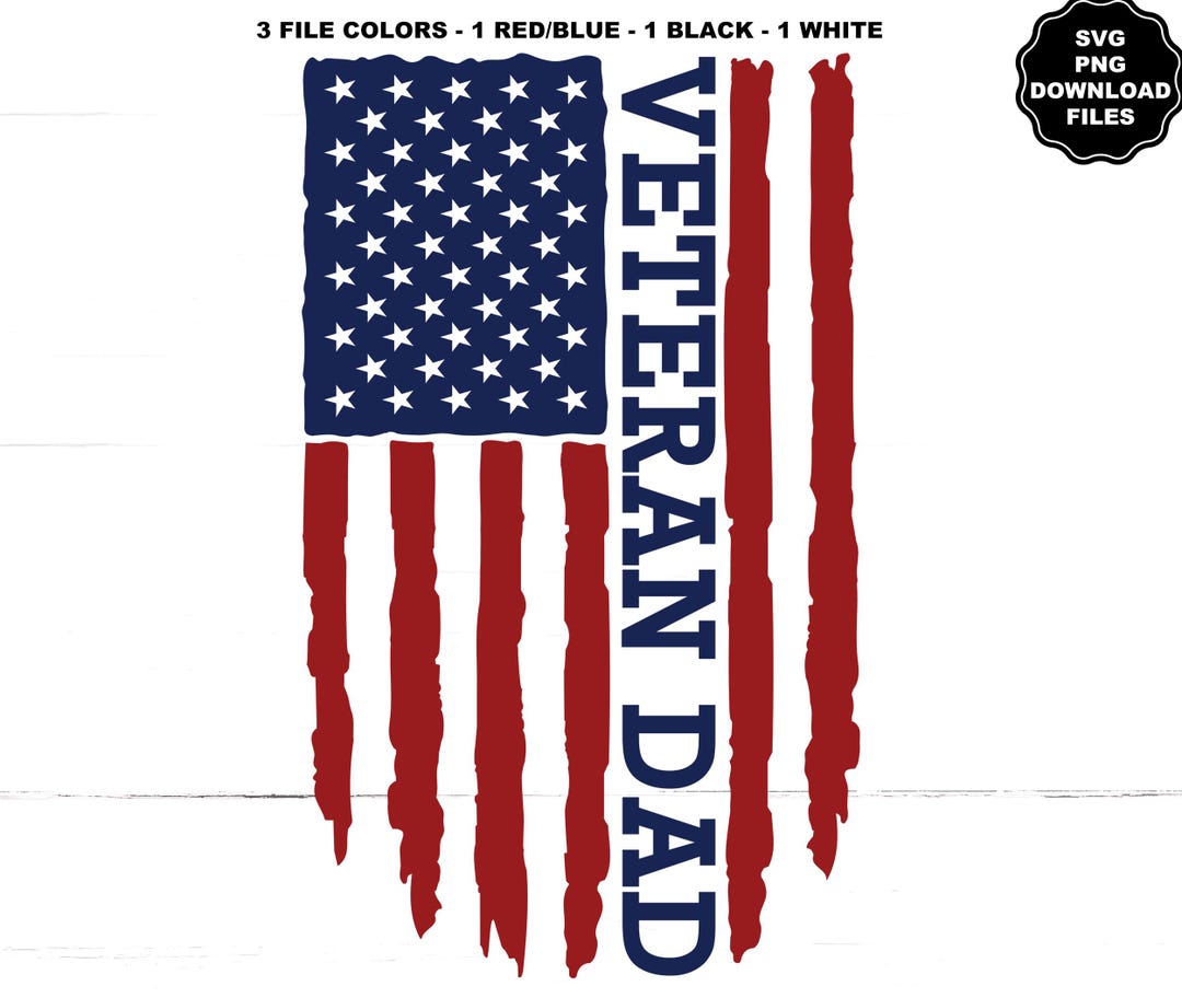Dad SVG, Dad PNG, Veteran Dad Military Dad Father Protector Hero Legend ...