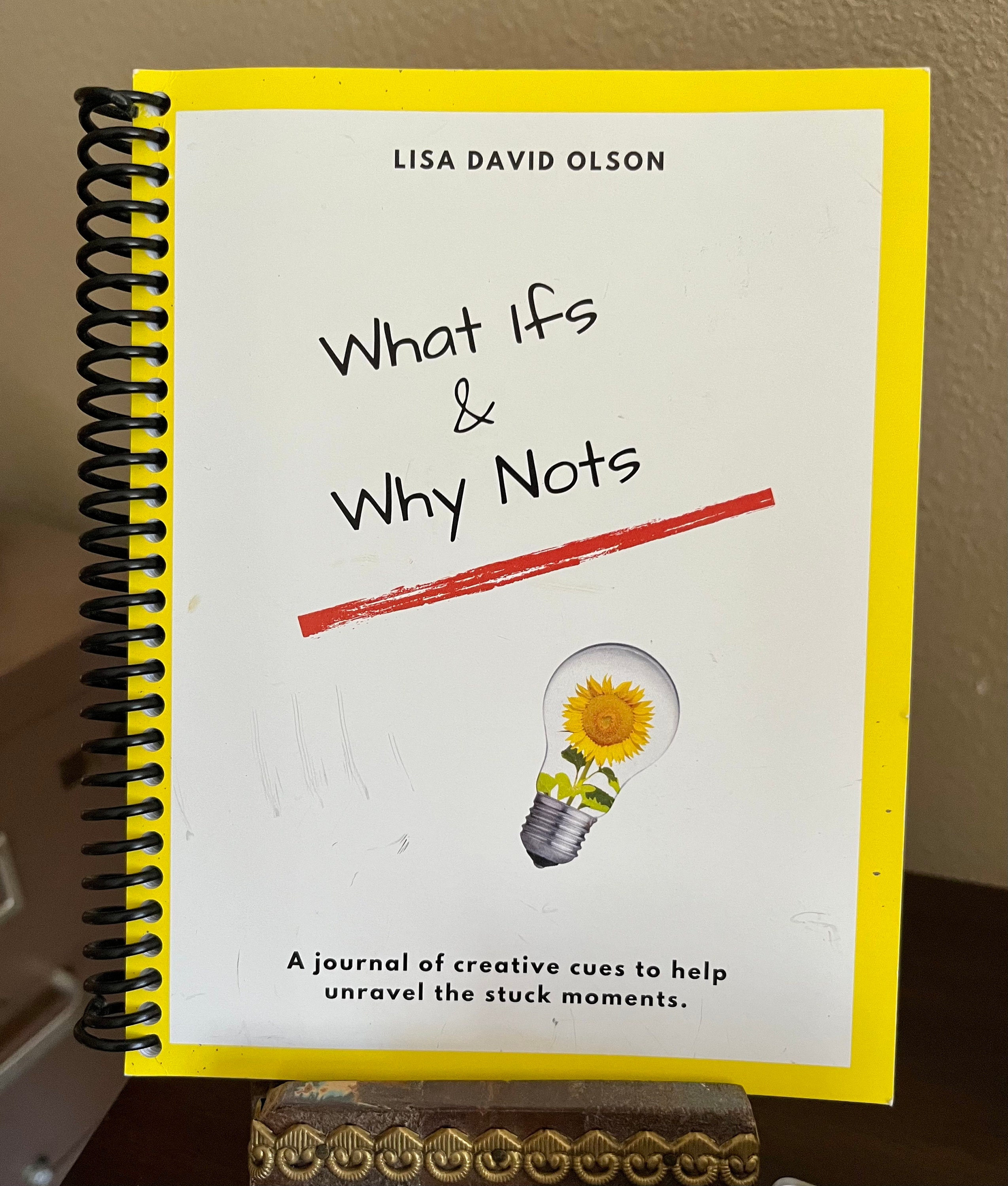 What Ifs & Why Nots, Creativity Journal With Prompts and Room to Write ...