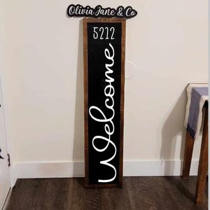Front Porch Welcome Sign, Porch Sign, Front Porch Leaner, Welcome Sign ...