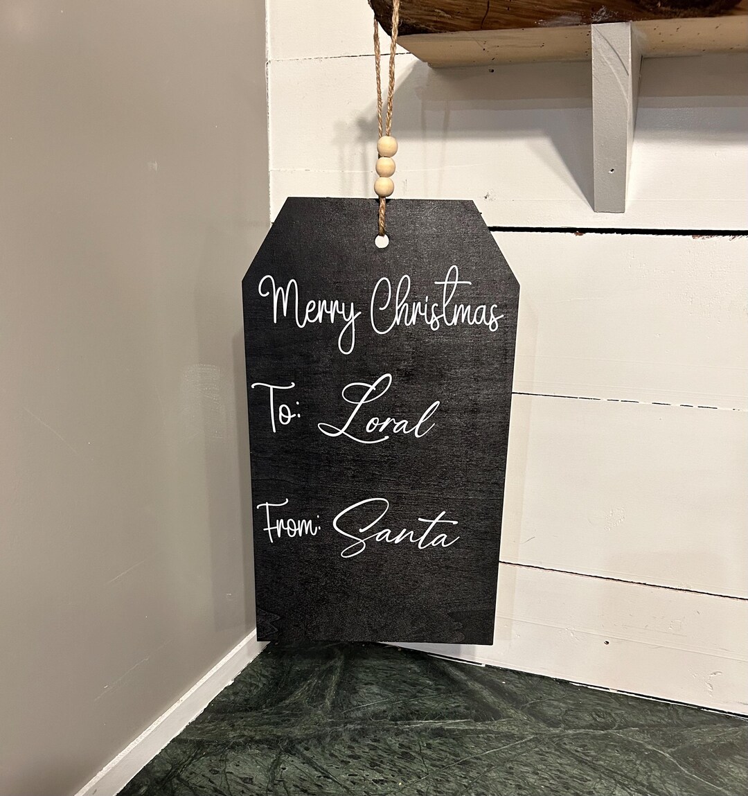 Gift Tags, Personalized Gift Tags, Jumbo Size Gift Tags, Large Gift ...