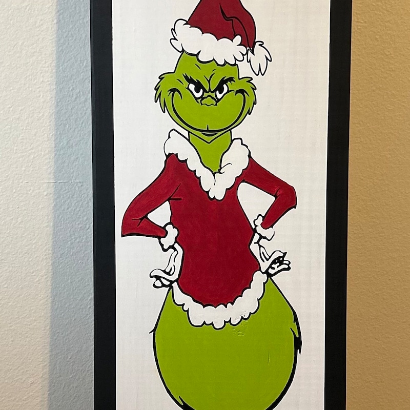 Grinch Sign - Etsy