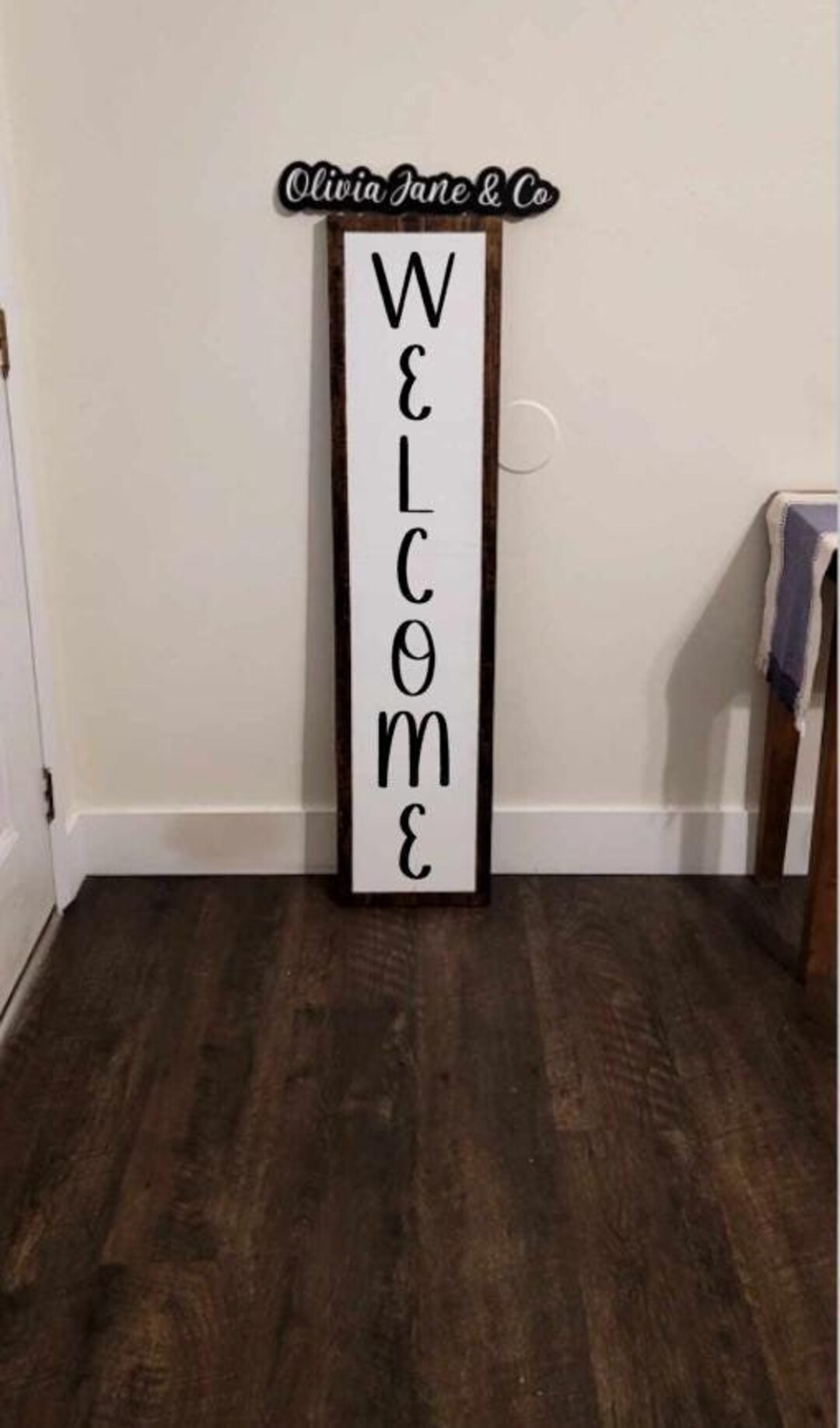 Front Porch Welcome Sign, Porch Sign, Front Porch Leaner, Welcome Sign ...