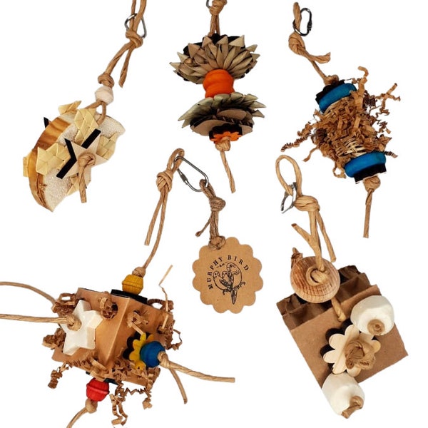 Budgie Toys - Etsy