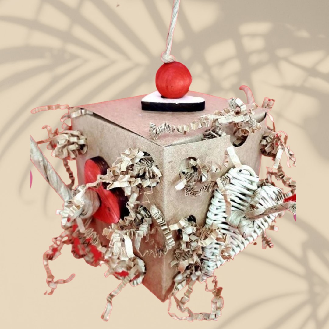 Foraging Box for Birds Rabbit Rats Small Animals Natural - Etsy