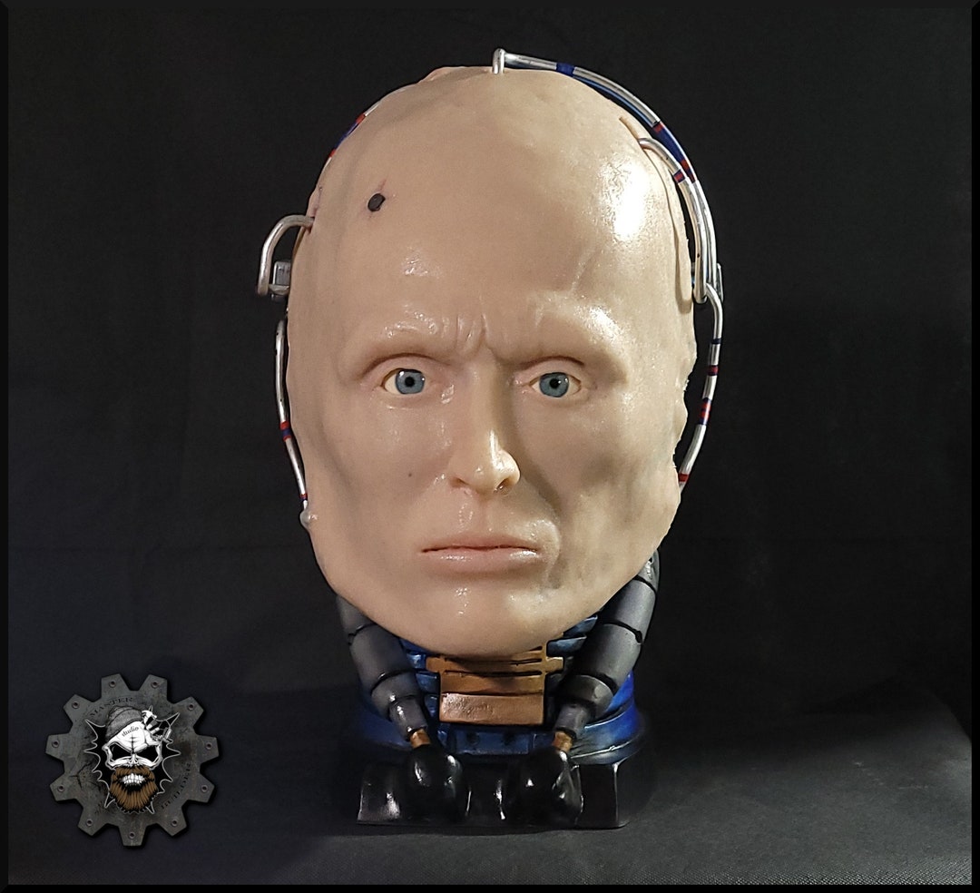 ROBOCOP 1:1 Lifesize Murphy Silicone Face and Resin Movie Bust Made to ...