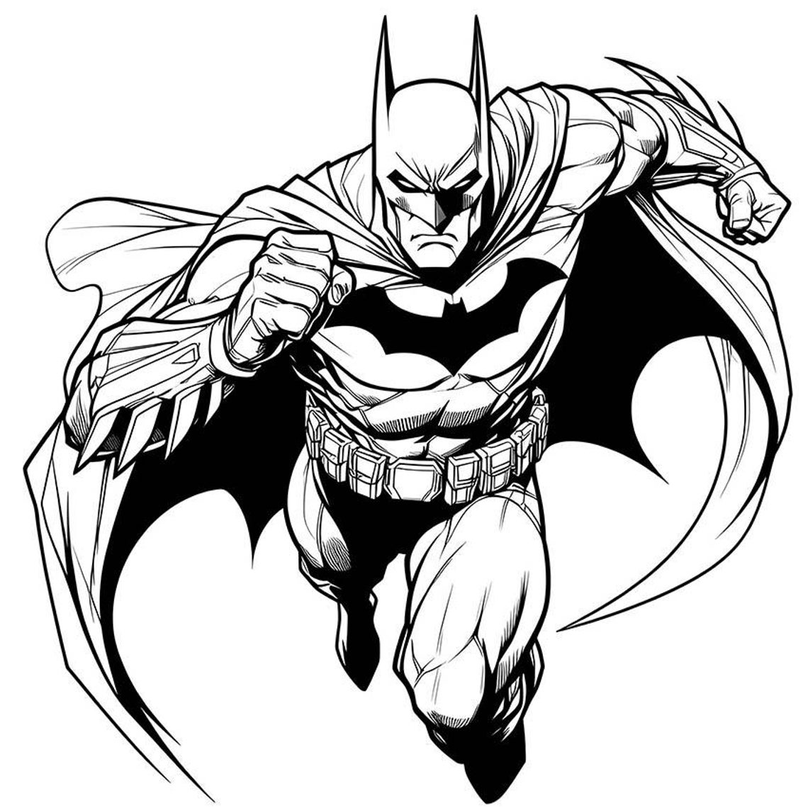 30 Superhero Coloring Pages, Superheroes, Printable Coloring Pages ...