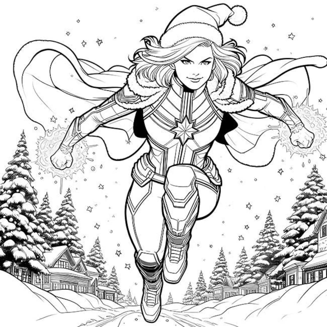 30 Christmas Superhero Coloring Pages, Superheroes, Christmas, Superhero Drawings, Boys, Kids ...