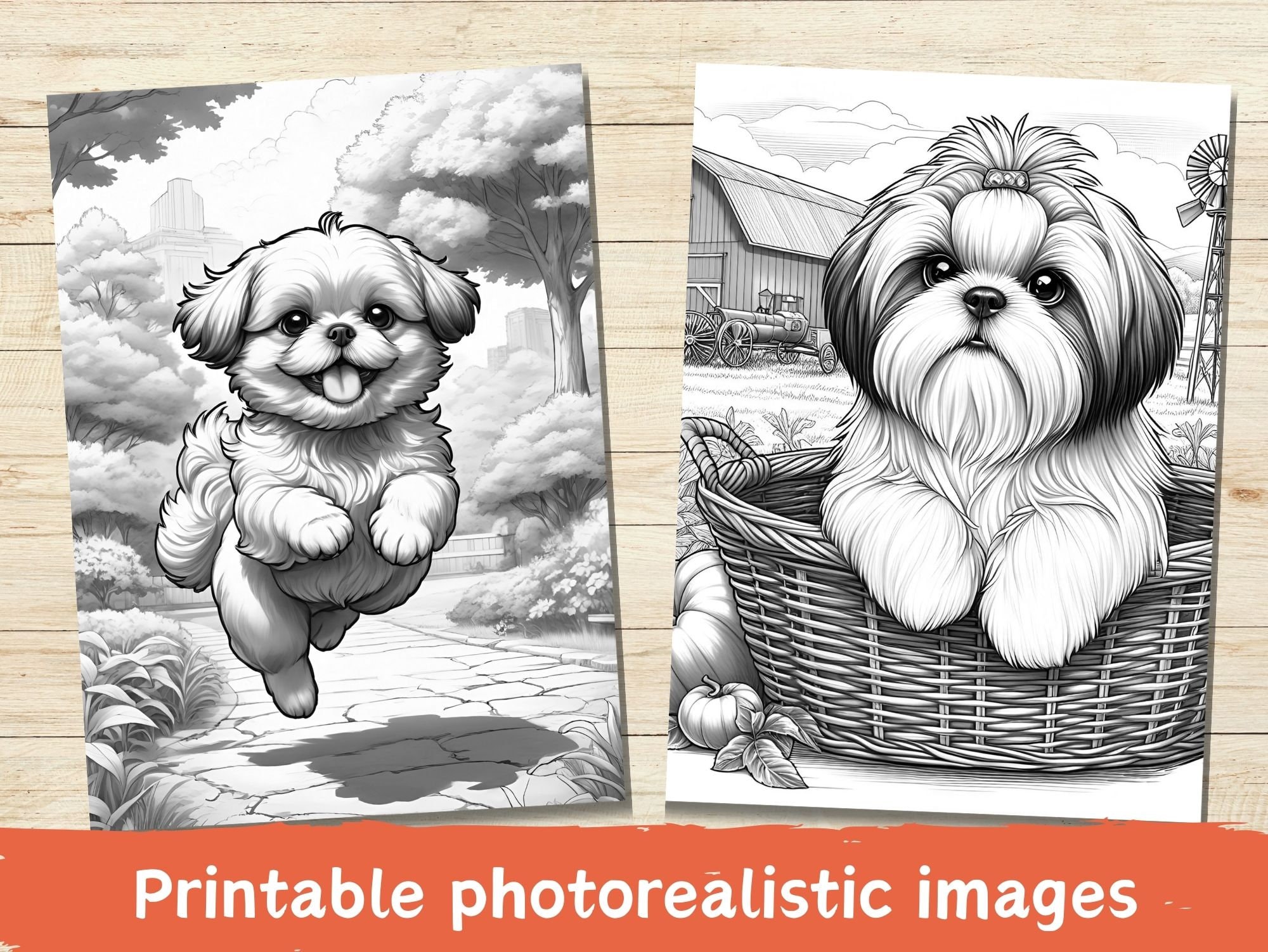 30 Shih Tzu Coloring Pages, Shih Tzu, Coloring Pages, Adult Coloring ...