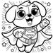 25 Super Pet Coloring Pages, Coloring Pets, Printable Pages, Dogs, Cats ...