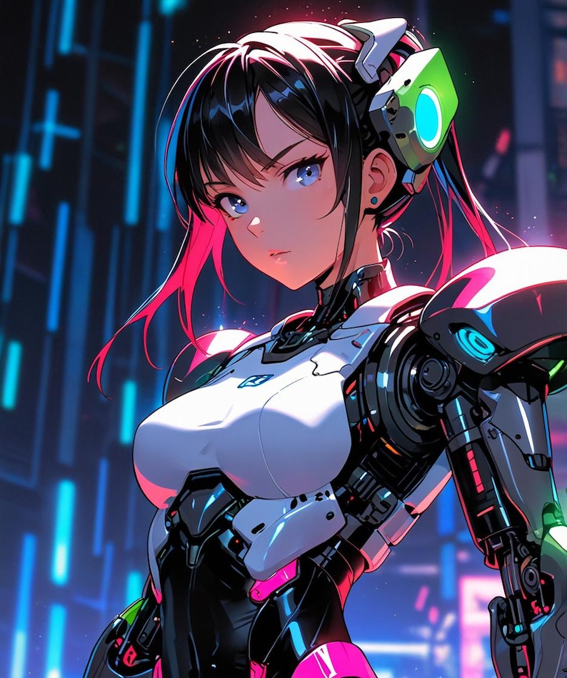 100 Cyborg Anime Girls, Anime Art, Kawaii, Anime Characters, Cyborgs ...