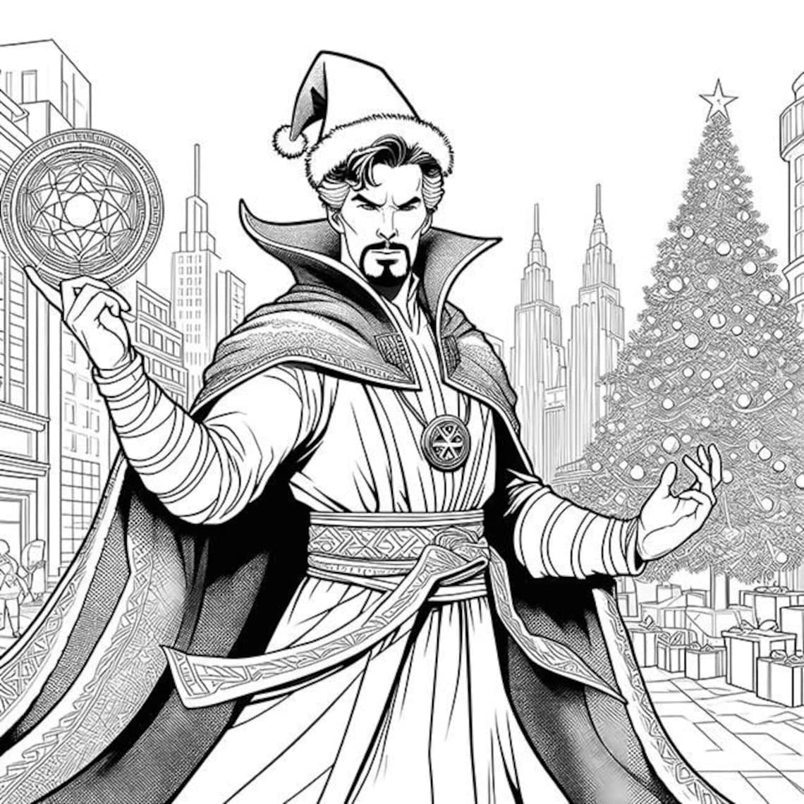 30 Christmas Superhero Coloring Pages, Superheroes, Christmas ...