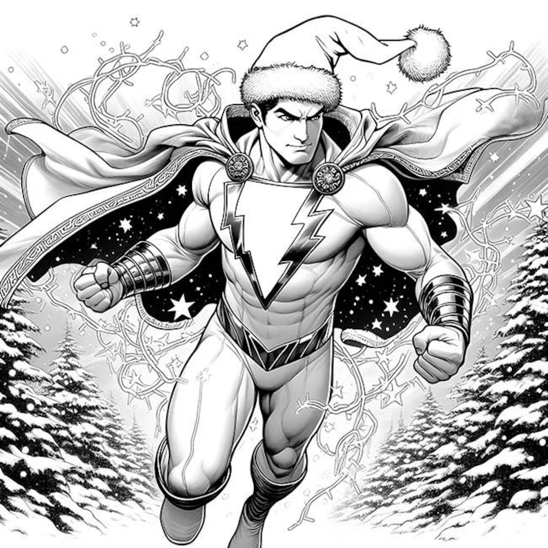 30 Christmas Superhero Coloring Pages, Superheroes, Christmas, Superhero Drawings, Boys, Kids ...