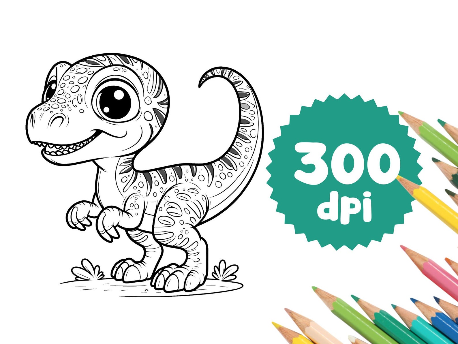 20 Cartoon Dinosaur Coloring Pages, Coloring Activities, Dinosaurs for ...