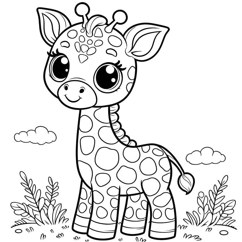 30 Cartoon Animal Coloring Pages, Animal Coloring, Printables, Coloring ...