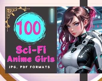 100 Sci-fi Anime Girls, Anime Art, Kawaii, Anime Characters, Fantasy ...
