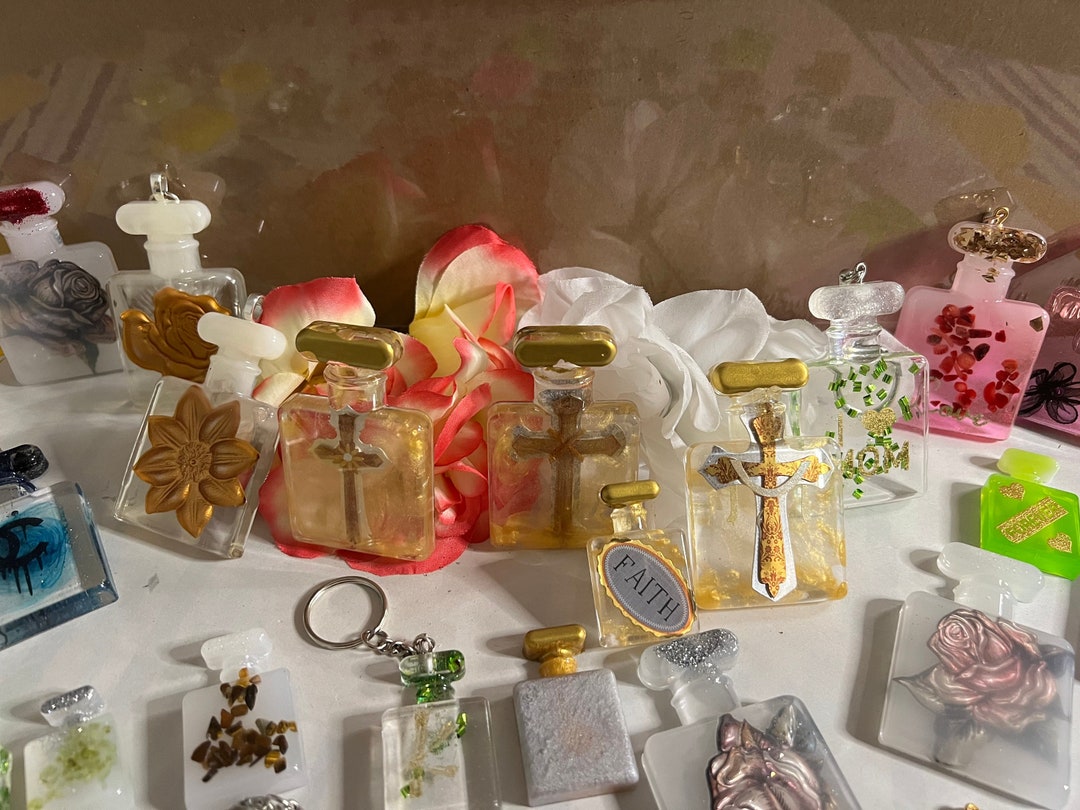 Resin Perfume Keychain & Charms - Etsy