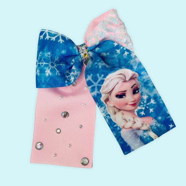 Frozen Cheer Bow - Etsy