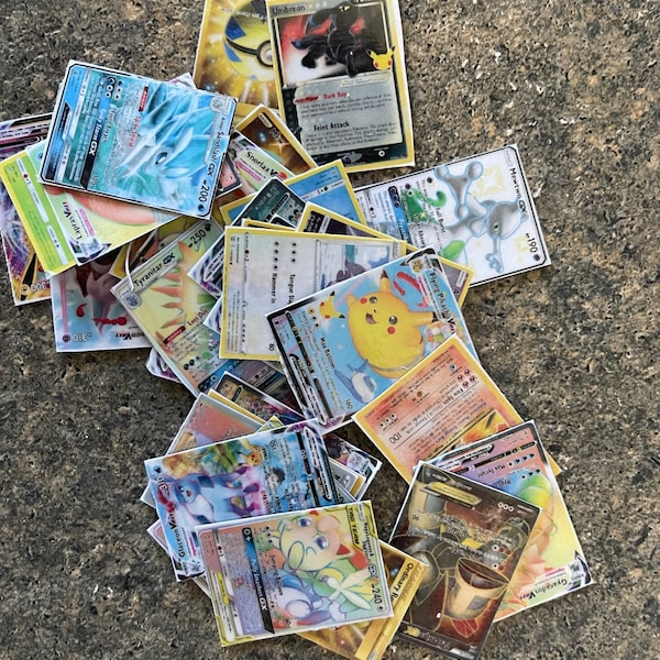Mini Pokemoncards - Etsy