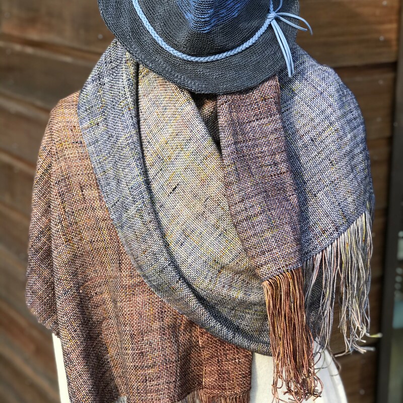 Hand Woven Scarf - Etsy