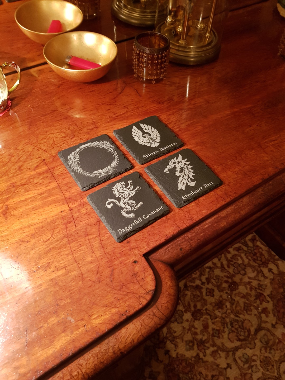 The Elder Scrolls Online Faction Banners and ESO Logo Set 10 X 10cm ...