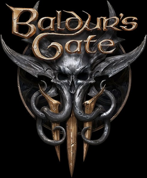 Baldur's Gate III Logo PNG Adapted for Printing , Engraving Etc. - Etsy
