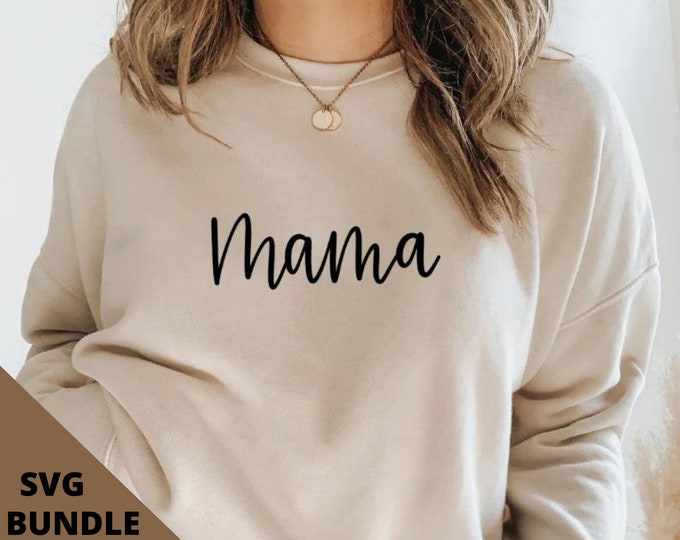 Mama SVG and PNG, Arched Mama SVG, Mom Shirt Svg, Mama Jersey Font ...