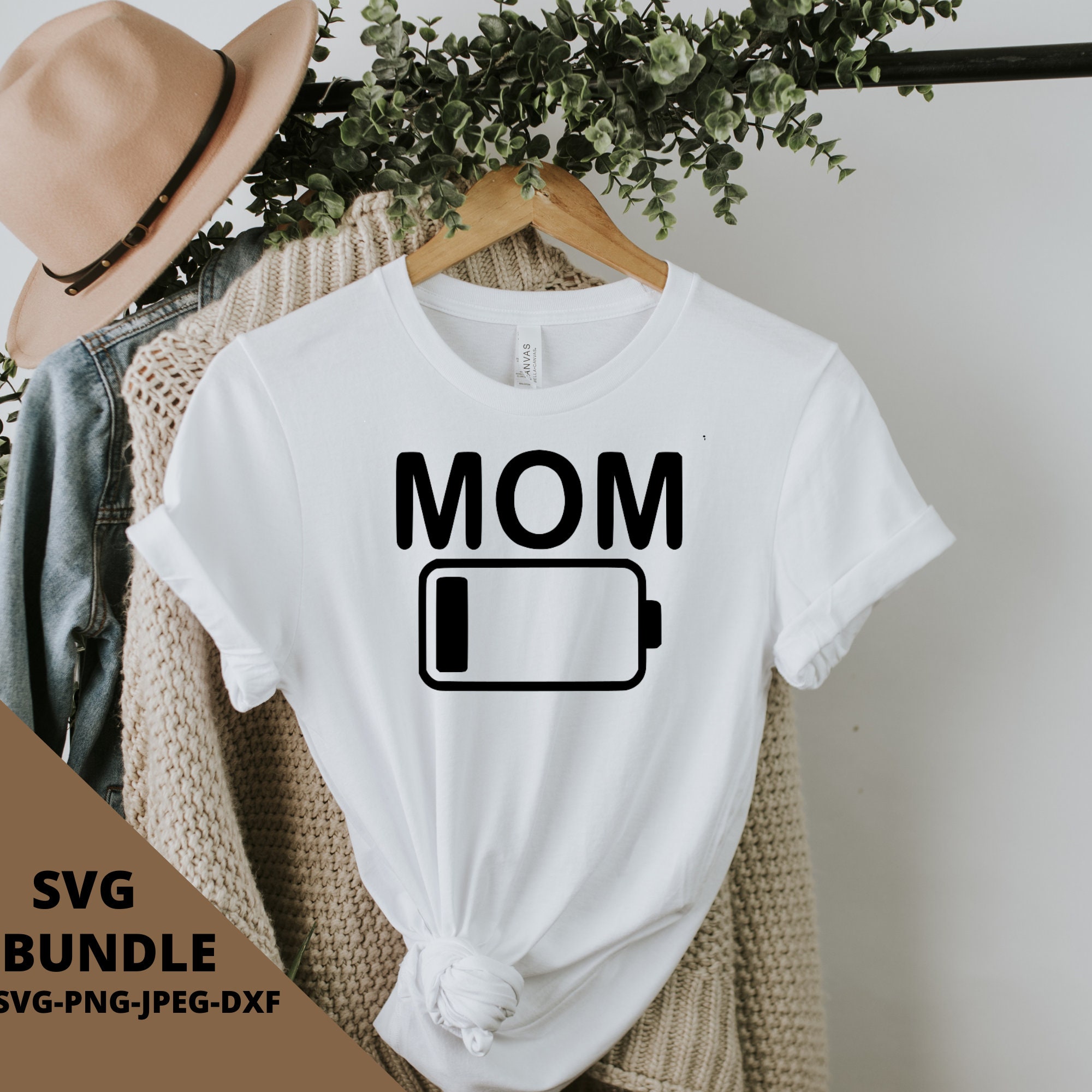 Mom Battery Low Svg | Etsy