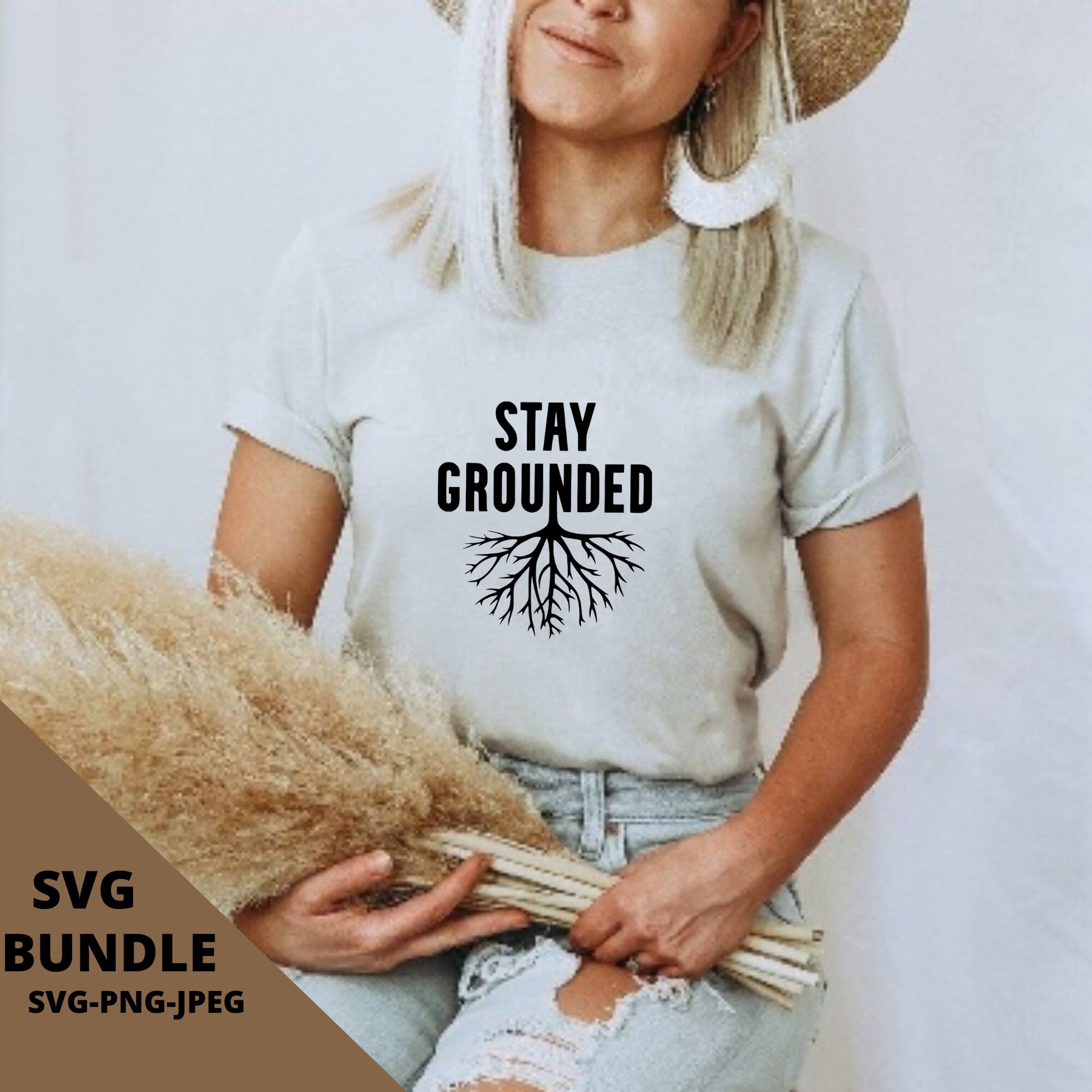 Stay Grounded SVG - Etsy