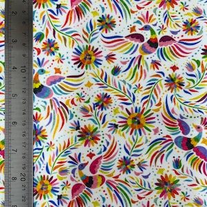 Mexican Otomi Printed, Craft Fabric, Width 55", Digital Print Fabric ...