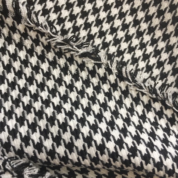 Houndstooth Fabric - Etsy