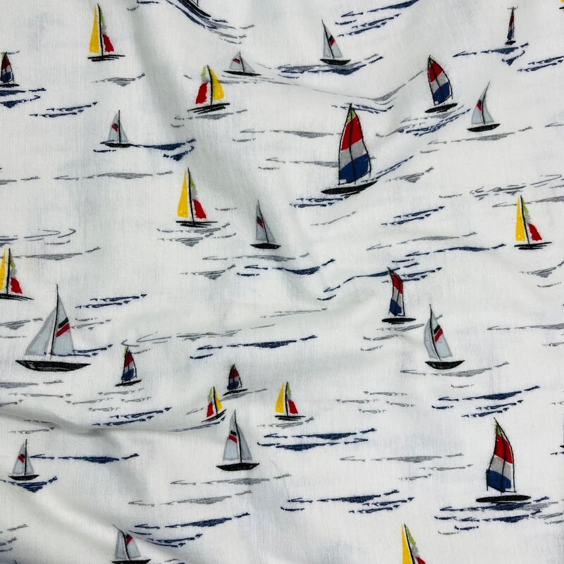 Sailboat Fabric - Etsy