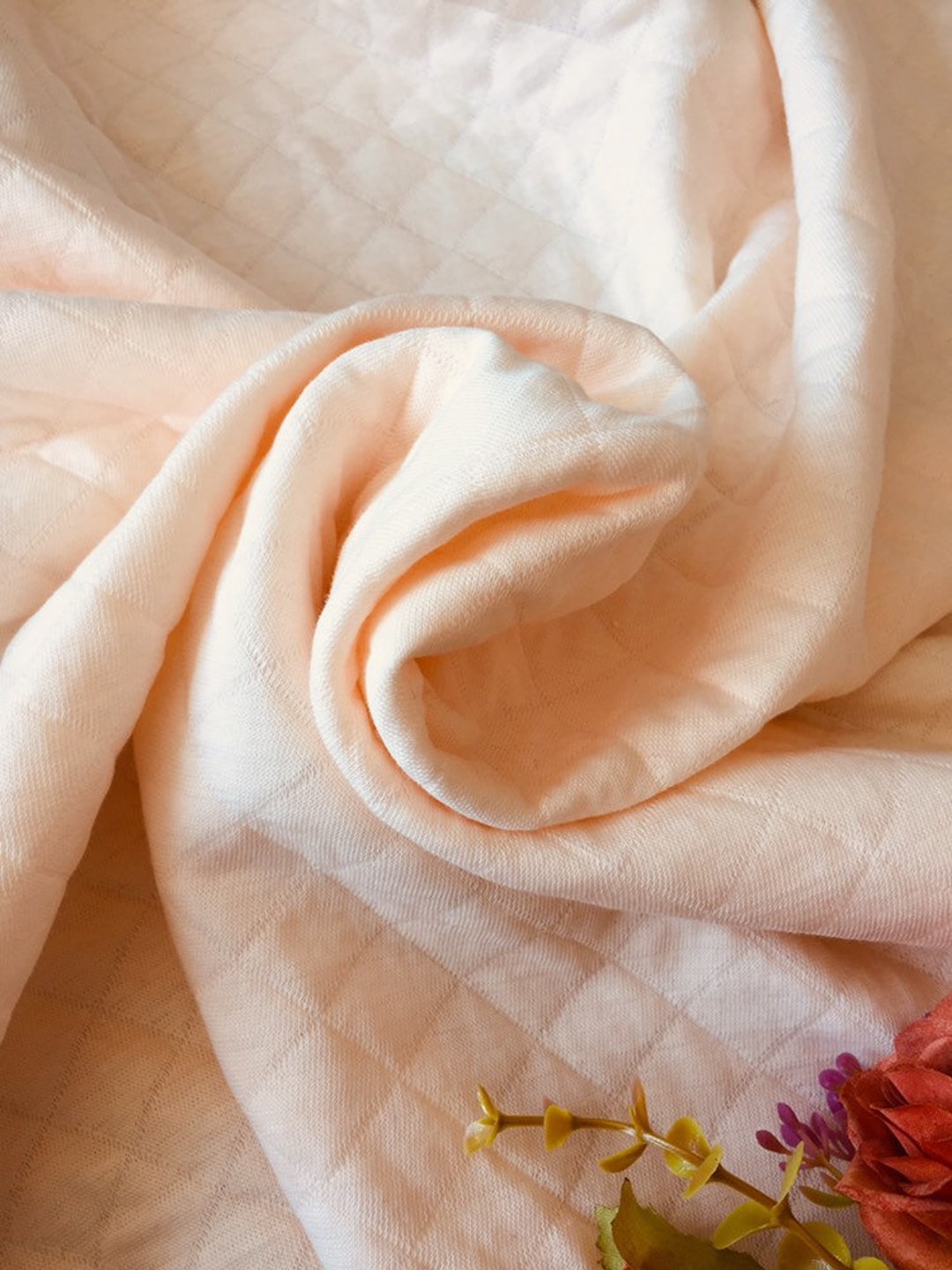 Cotton Premium Quilted, Jarsey Knit Fabric, 66in Wide, 240gsm, Triple ...