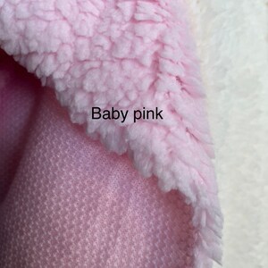 Plush Fabric, 8 More Color, Sherpa Teddy Plush, Lamb Velvet Fabric ...